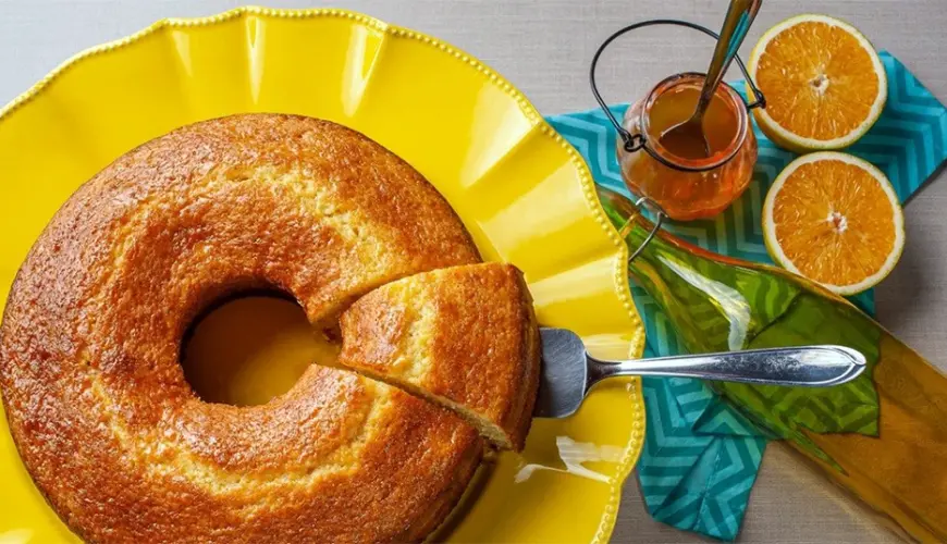 Bolo Caseiro De Laranja Villalva Frutas